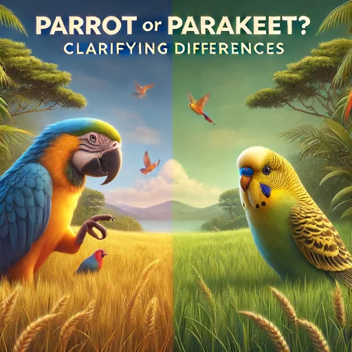Parrot or Parakeet? Clarifying Differences | Furry pavilion